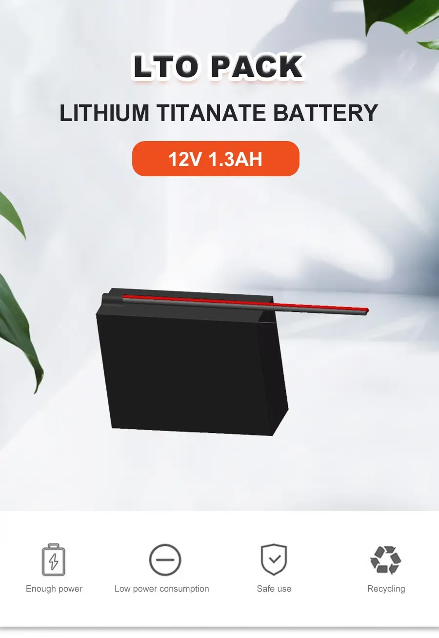 Lithium Titanate Battery | Cycle Battery 12v 1.3Ah | Ecolto.com