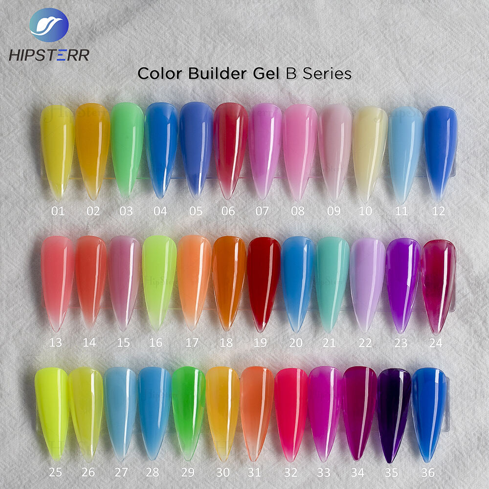 Color Builder Gel B Series best builder gel in a bottle