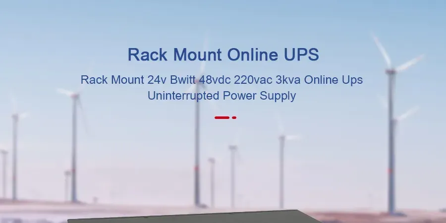Rack Mount 24v Bwitt 48vdc 220vac 3kva Online Ups Uninterrupted Power ...